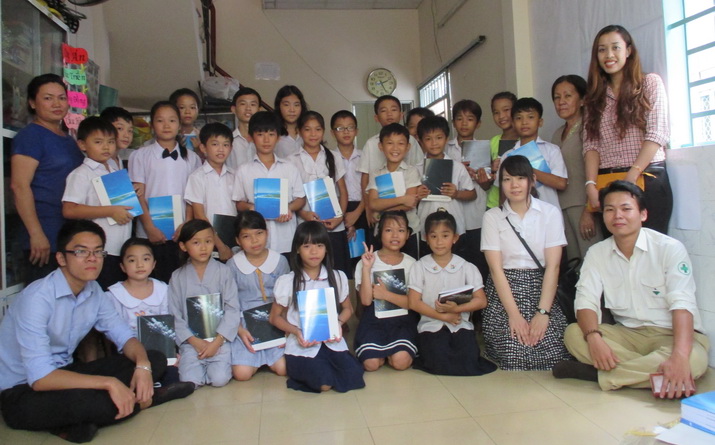 Notebook Donation For Unlucky Children In 2015 - Obayashi Viet Nam ...