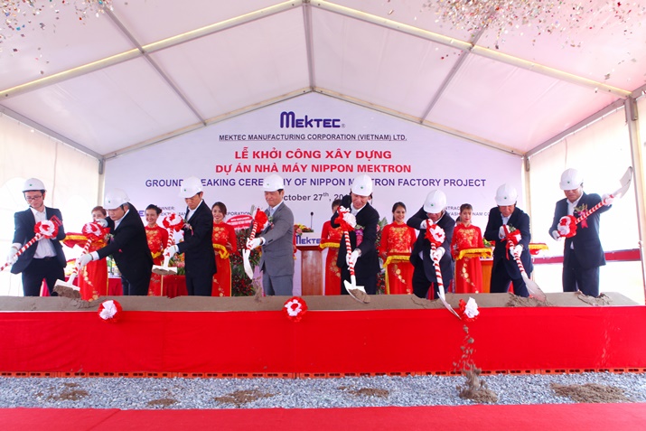 The Ground Breaking Ceremony Of Nippon Mektron Factory Project ...